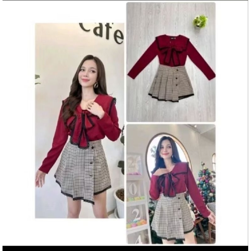 Chalida เซต 2 ชิ้นน่ารัก | Shopee Thailand