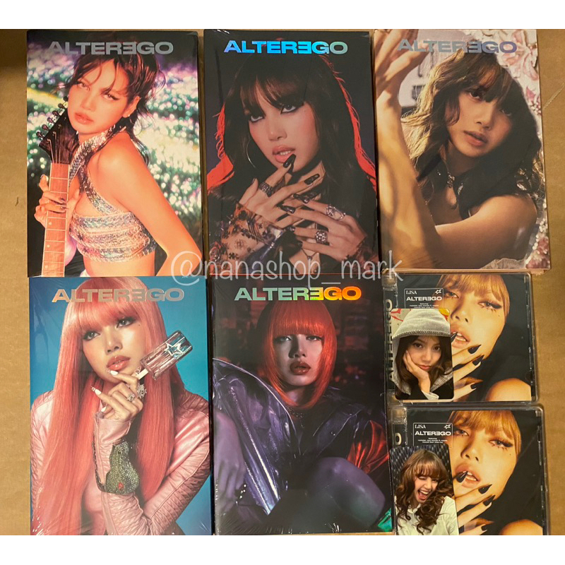 พร้อมส่ง 🌻 อัลบั้ม Lisa - Alter Ego [Jewel / Photobook/ Vixi / Roxi / Sunni / Speedi / Kiki ...