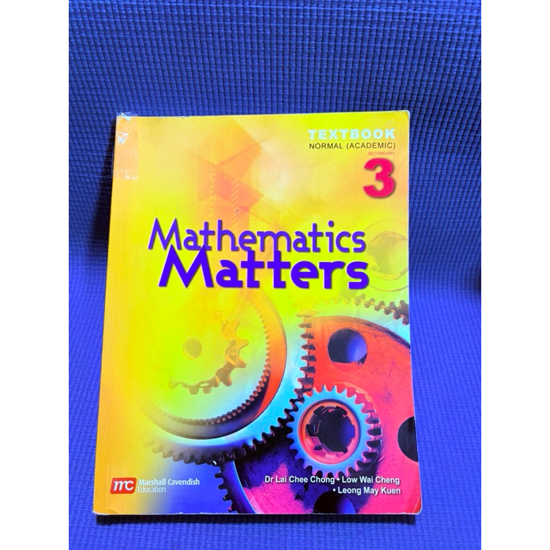 Mathematics Matters TEXTBOOK ม.3💥ไม่มีจดตำหนิมุมมือ2 | Shopee Thailand