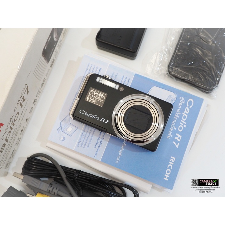 (มือสอง) กล้องคอมแพค Ricoh Caplio R7 Black ของใหม่เก่าเก็บในสต๊อก อดีต ...