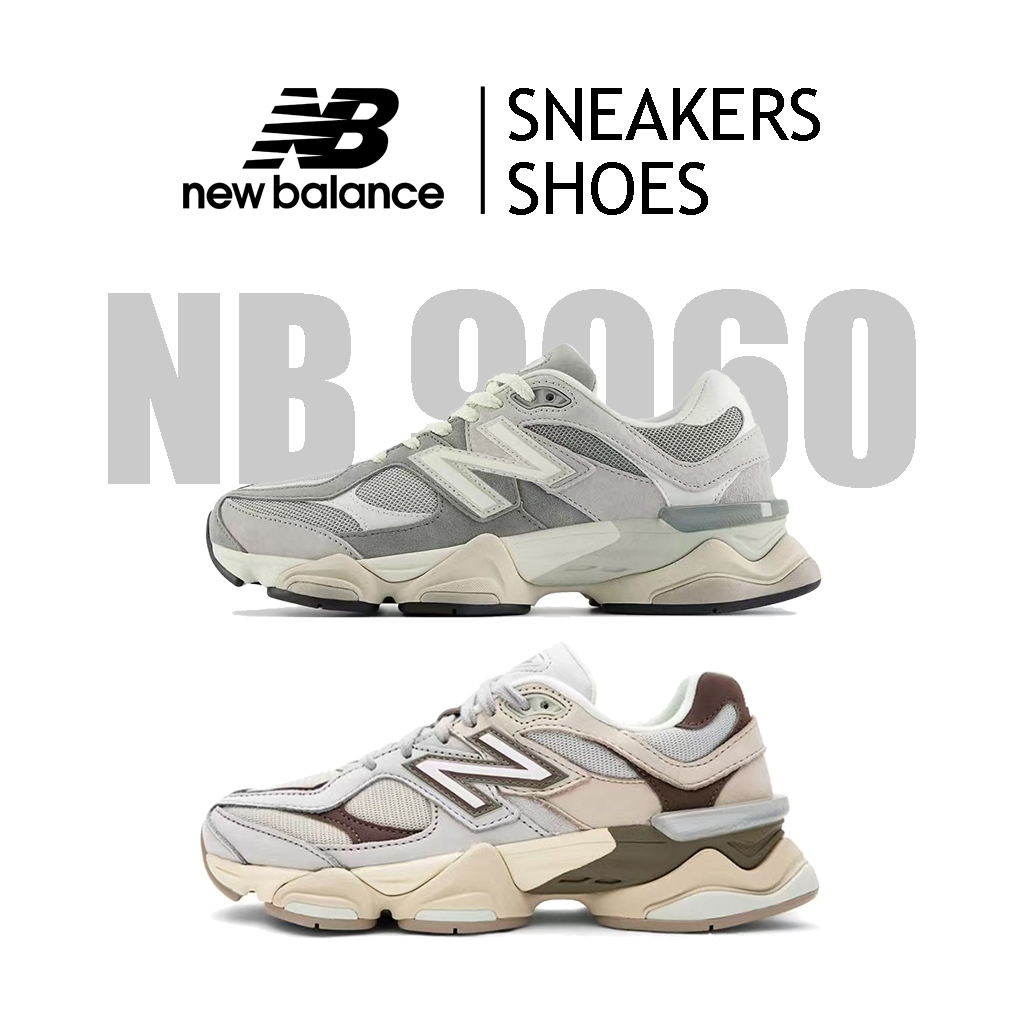ของแท้100% New Balance NB 9060 รองเท้าลำลองใส่สบายแบบยูนิเซ็กส์ ...