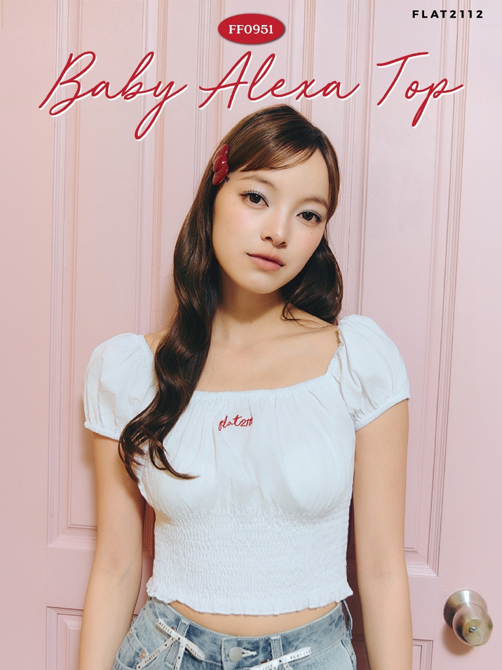 FLAT2112 FF0951 : BABY ALEXA TOP | Shopee Thailand
