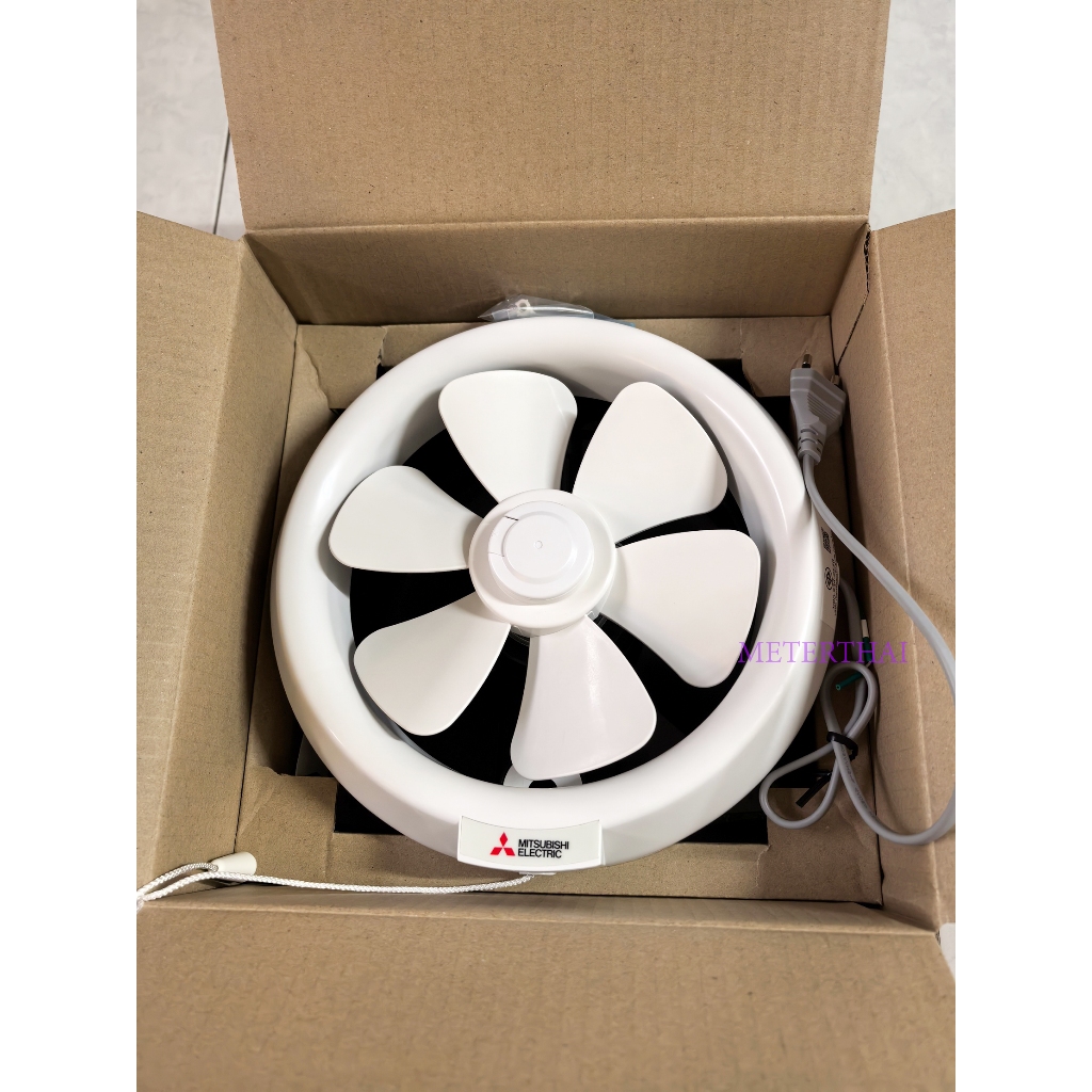 MITSUBISHI V-20SL7T พัดลมดูดอากาศติดกระจก 8 นิ้ว | Shopee Thailand