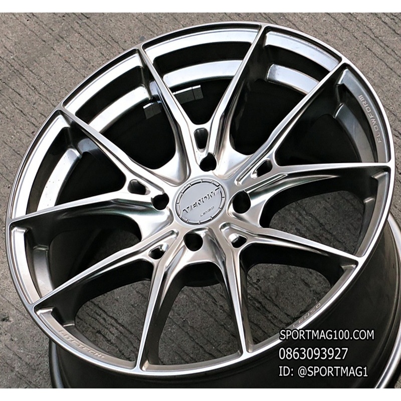 ล้อแม็กซ์มือสอง Lenso VENOM VNB สีไฮเปอร์แบล็ค 7-17นิ้ว 4รู100 ET35 [21885] | Shopee Thailand