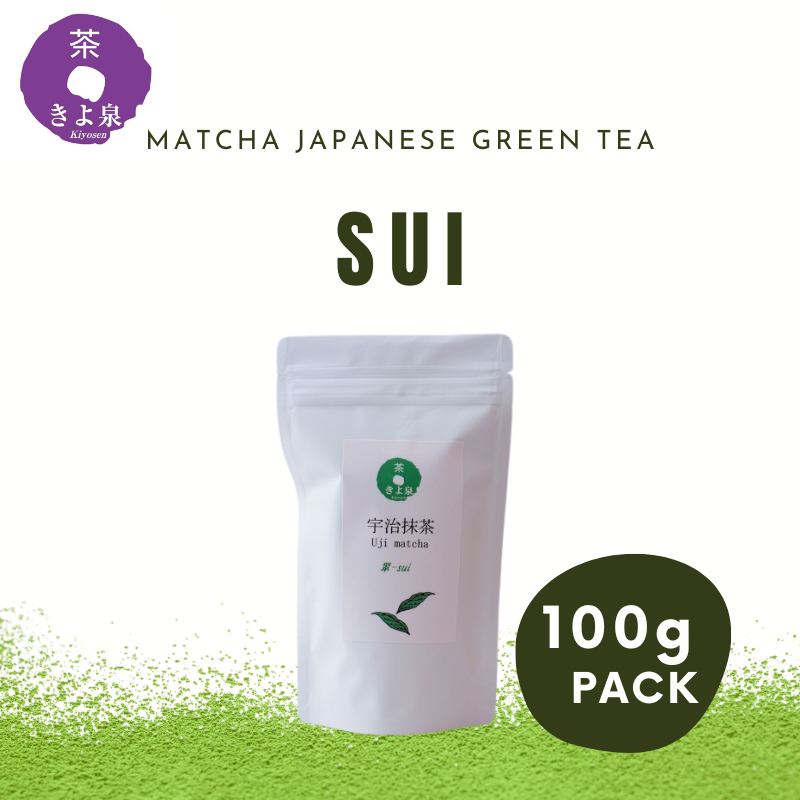 KIYOSEN UJI Matcha Powder SUI 100g Pack Japanese Green tea Matcha Powdered Celemonial | Shopee ...
