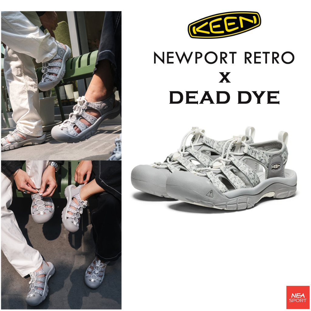 [ลด30% เก็บโค้ด 2509FASHDD] KEEN NEWPORT RETRO x Dead Dye 17' รองเท้า ...