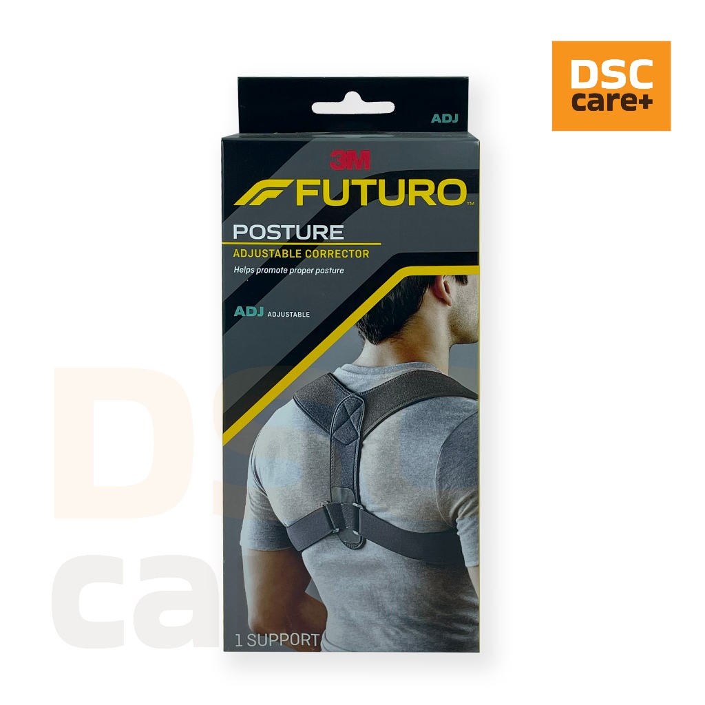FUTURO 3M POSTURE Adjustable Corrector ADJ อุปกรณ์พยุงไหล่และหลัง 1 ...