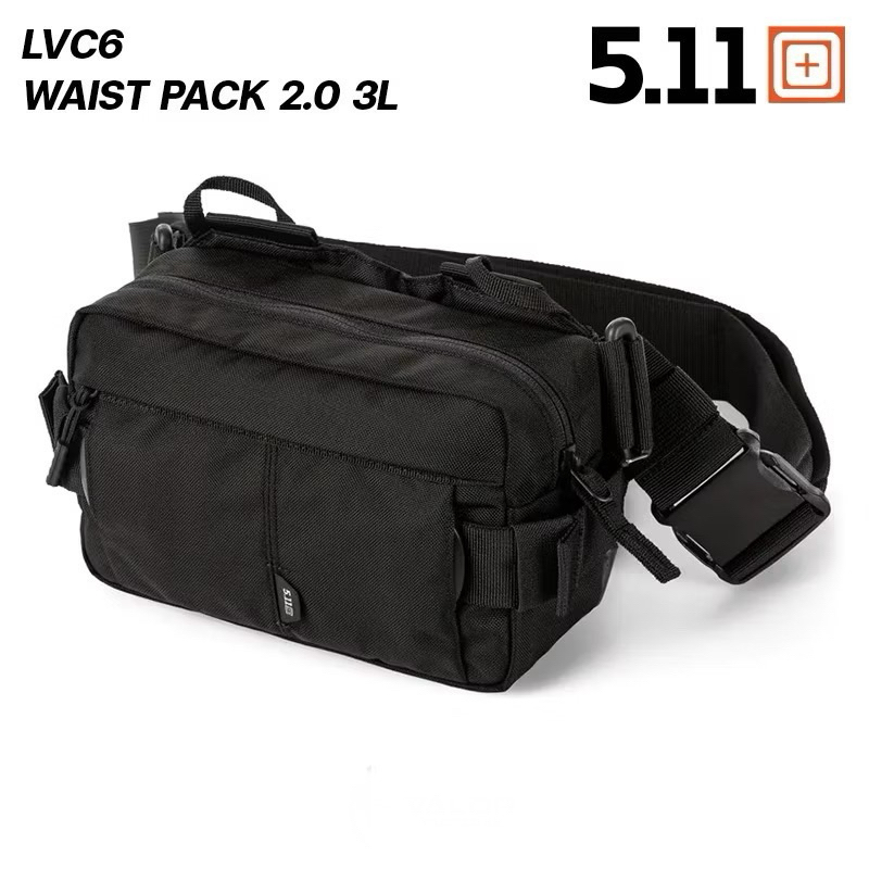 ขายแล้ว 5.11 LV6 2.0 Waist Pack 3L ของแท้ กระเป๋าคาดอก สะพายข้าง สายปลดเร็ว ตัวล็อค Duraflex ...