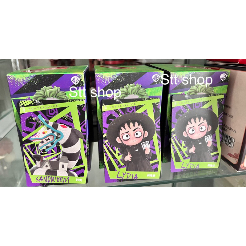 Beetlejuice Series Figures เช็คการ์ด สินค้าพร้อมส่ง(Lydia&Sandworm ...