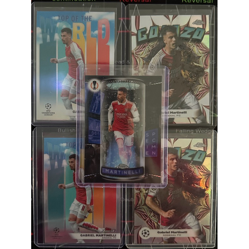 การ์ดฟุตบอล G.Martinelli Insert Topps Chrome Topps Finest ราคาสุดคุ้ม ...