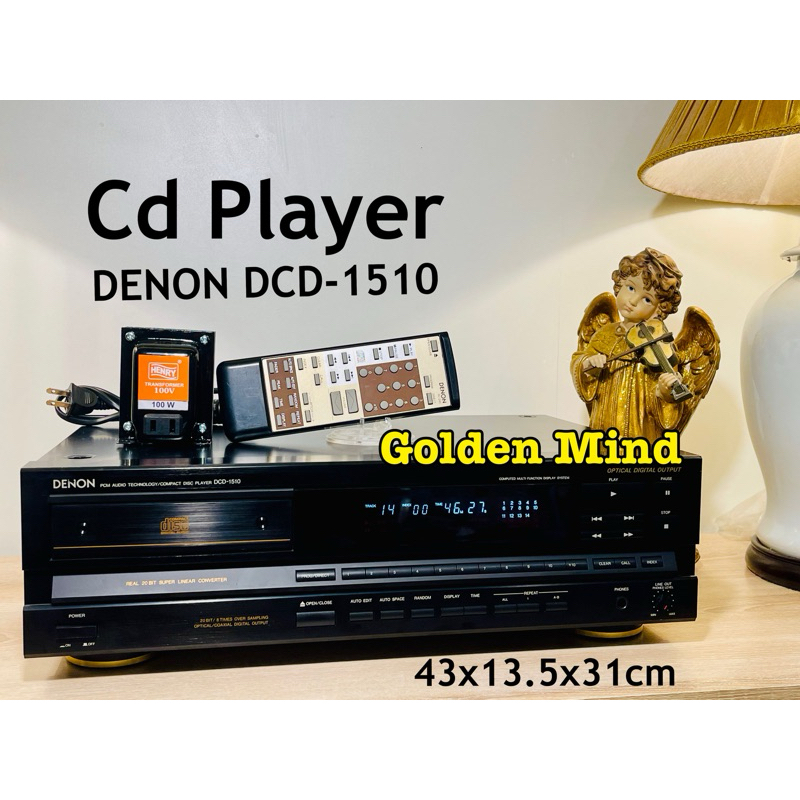 CD-02-201124 DENON DCD-1510 เครื่องเล่นซีดีมือสองจากประเทศญี่ปุ่น แถมรีโมทแท้ | Shopee Thailand
