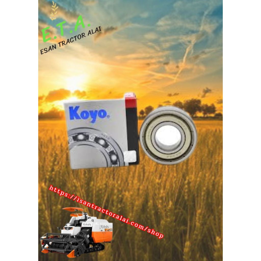 6002 KOYO ตลับลูกปืนเม็ดกลมร่องลึก ( Deep Groove Ball Bearing ) 15x32x9 mm | Shopee Thailand