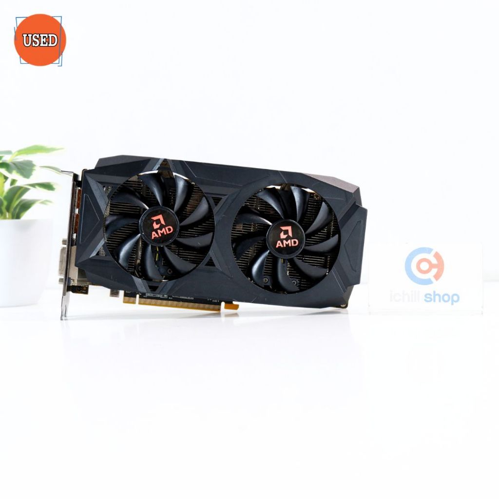 การ์ดจอ (VGA) POWERCOLOR RX580 8GB 2F P15727 | Shopee Thailand