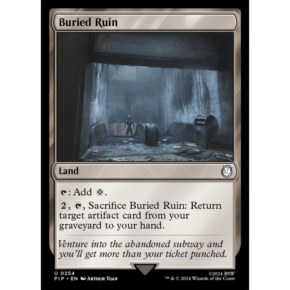 Buried Ruin PIP, 2XM การ์ด Magic the Gathering [MTG] ของแท้ | Shopee ...