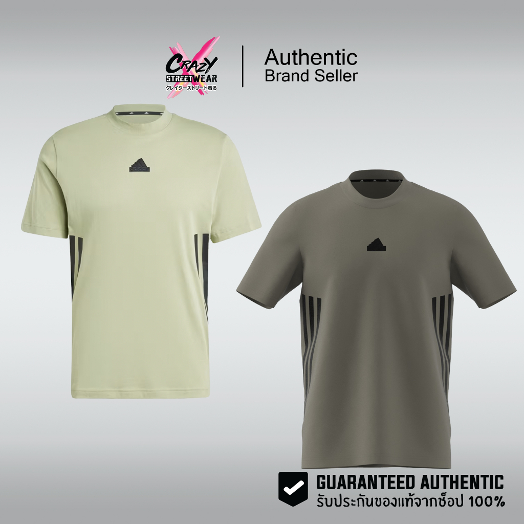 เสื้อ Adidas Lifestyle Future Icons 3-Stripes Tee ของแท้ 100% ( IY7736 ...