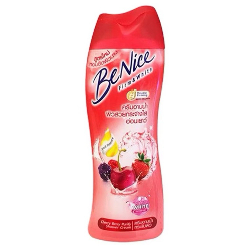 (1ขวดกลาง) บีไนซ์ ครีมอาบน้ำ สบู่เหลว Benice Shower 180 มล. | Shopee Thailand