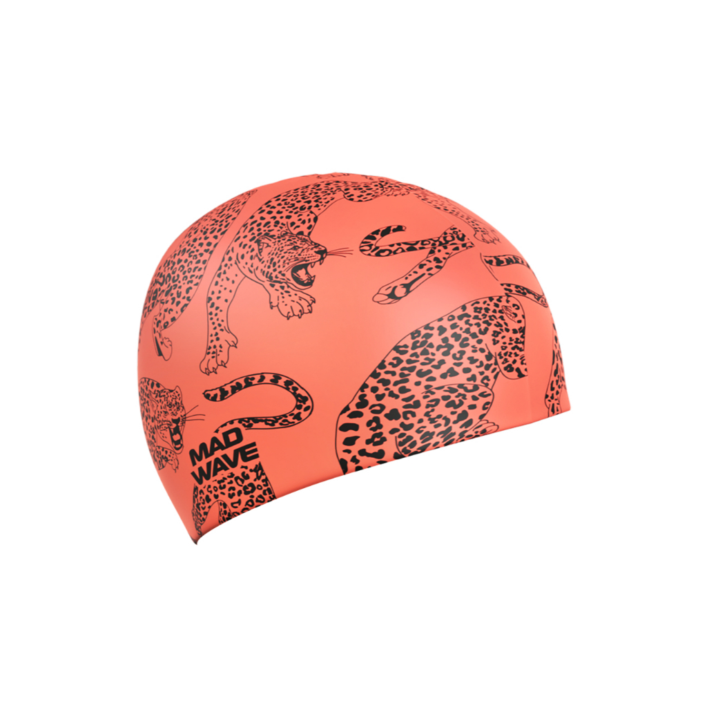 MAD WAVE หมวกว่ายน้ำ ลายปู Leopard Swimming cap | Shopee Thailand