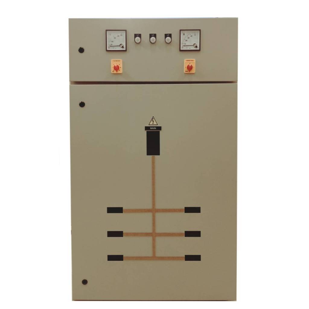 ตู้ MDB 400A เมน SCHNEIDER ลูกย่อย 6 ช่อง ขนาด 800x1350x250mm. (ลูกย่อยทั้ง 6ช่องเป็นเฟรม CVS250 ...