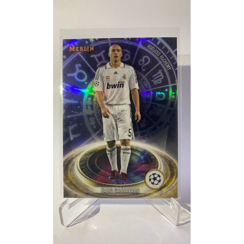 การ์ดนักฟุตบอล TOPPS MERLIN 2024, Fabio Cannavaro, Andriy Shevchenko ...