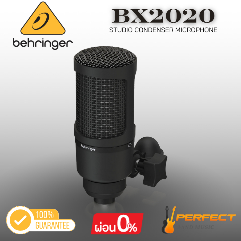 ไมโครโฟนสตูดิโอ Behringer BX2020 Studio Condenser Microphone [ผ่อน 0% ...