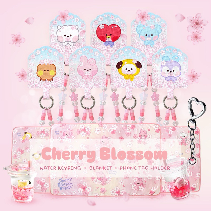[พรีออเดอร์] BT21 Cherry Blossom ของแท้💯⚠️อ่านรายละเอียดก่อนสั่งซื้อ ...