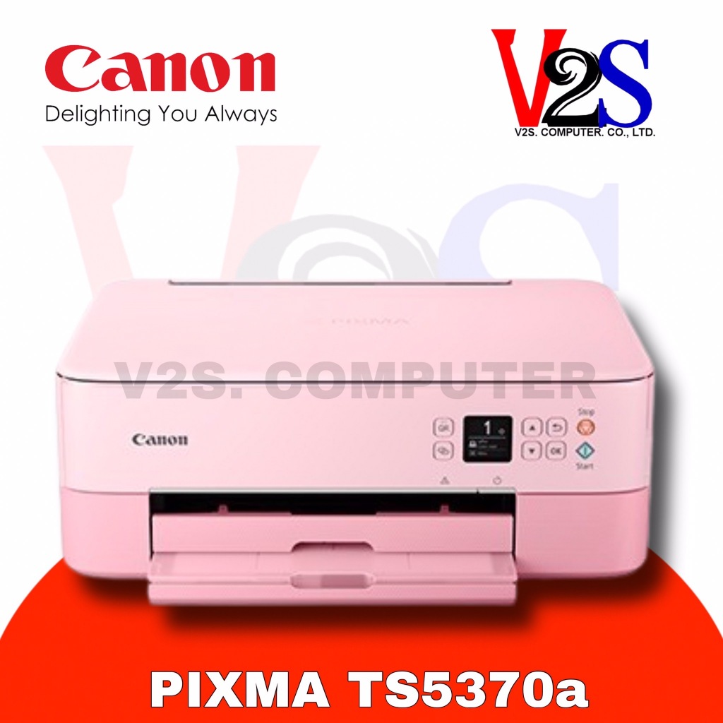 Canon PIXMA รุ่น TS5370a AIO Wi-Fi ปริ้นเตอร์มัลติฟังก์ชันอิงค์เจ็ทแท้ง ...