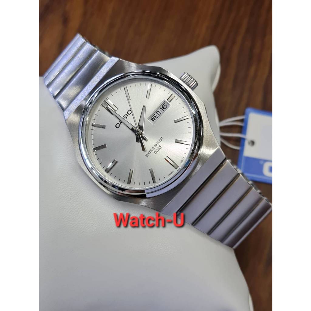 นาฬิกาผู้ชาย Casio รุ่นใหม่ MTP-E735D สายสแตนเลสแท้ รุ่น MTP-E735D-7 / MTP-E735D-7A | Shopee ...