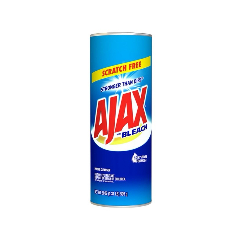 Ajax Lemon ผงทำความสะอาดเอนกประสงค์ กลิ่นเลมอน ขจัดคราบ คราบไขมัน คราบ ...