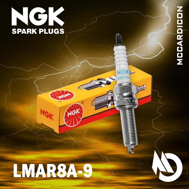 หัวเทียน (Spark Plug) NGK LMAR8A-9 สำหรับ Forza, Xmax, PCX160, MT-07 ...