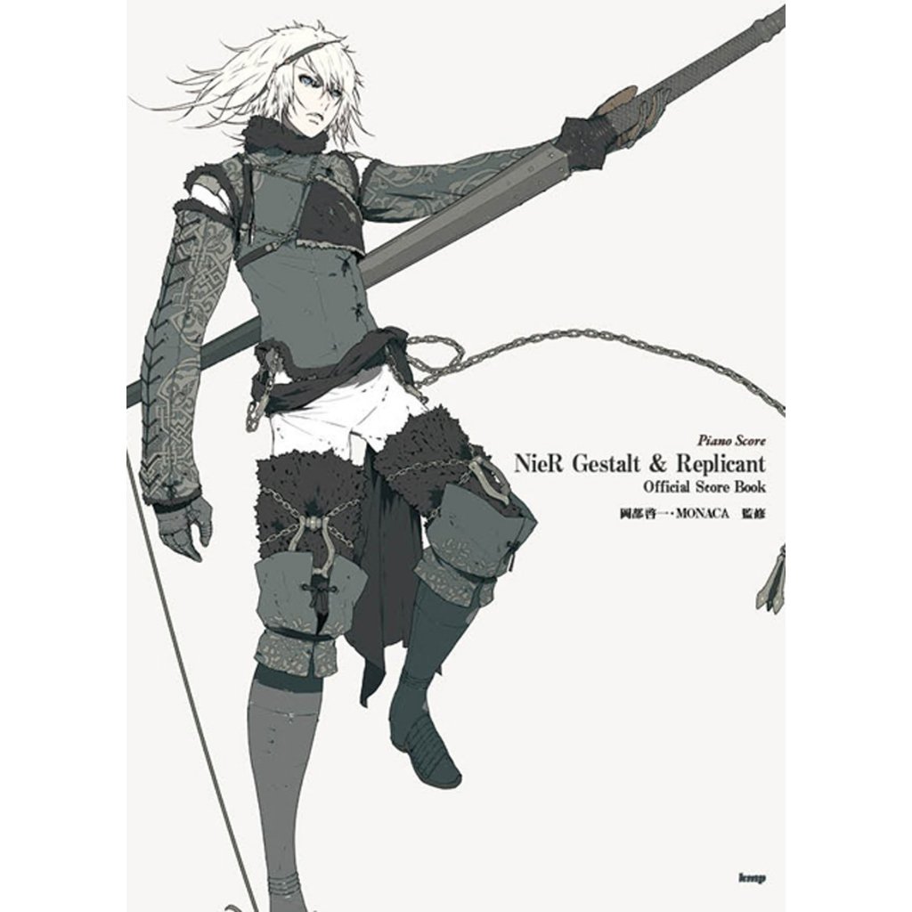 Piano Score Book: Nier Gestalt & Replicant Official Score Book | Shopee ...