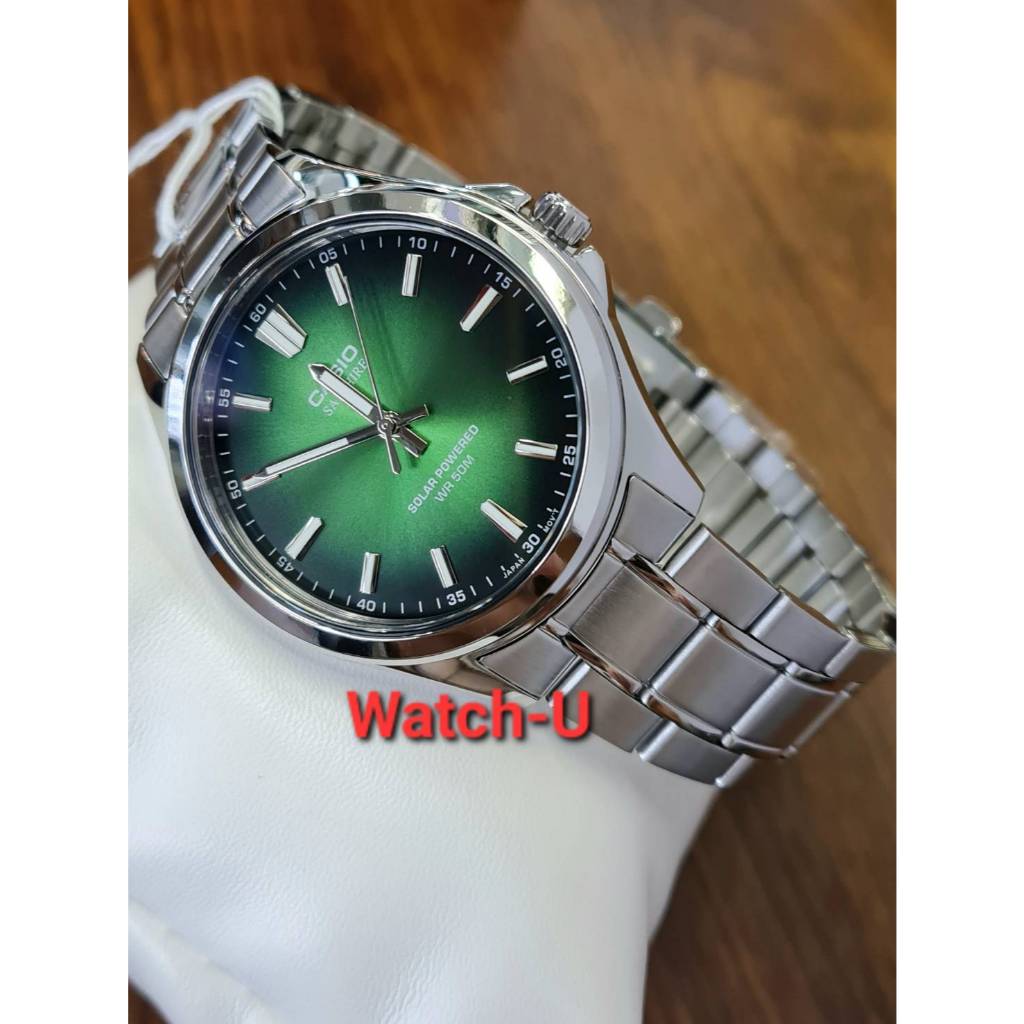 CASIO นาฬิกาข้อมือผู้ชาย SOLAR กระจก SAPPHIRE MTS-RS100D รุ่น MTS ...