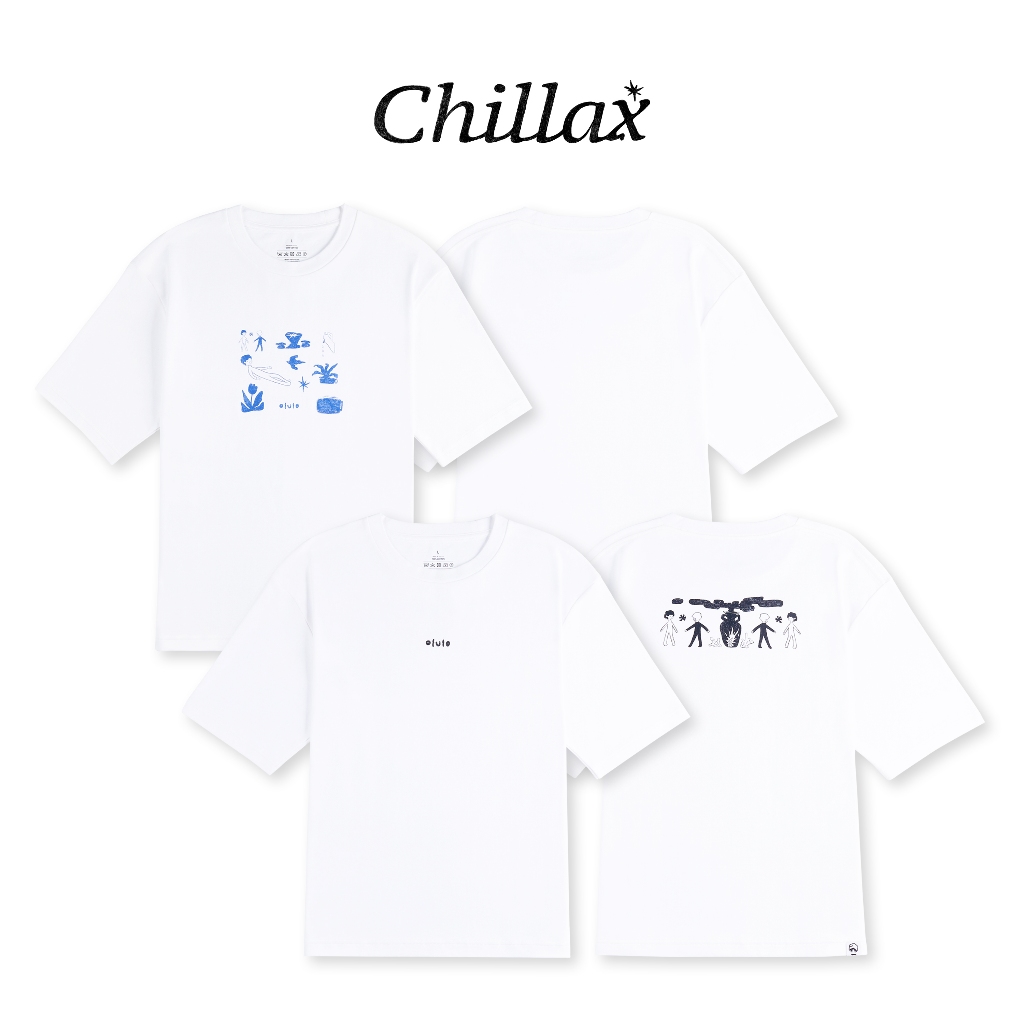 olulo Chillax - Oversized T-shirt เสื้อยืดOversized สกรีนลาย Chillax ...