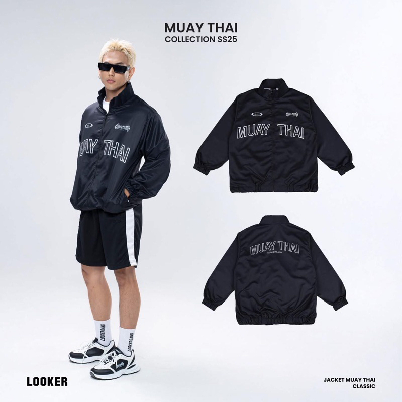 เสื้อแจ็คเก็ตมวยไทย LOOKER - Jacket Muay Thai Classic | Shopee Thailand