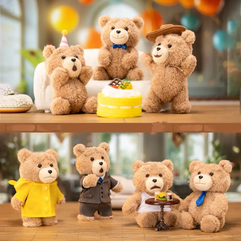 Ted2 Teddy Bear Action Plush Pendant | Shopee Thailand