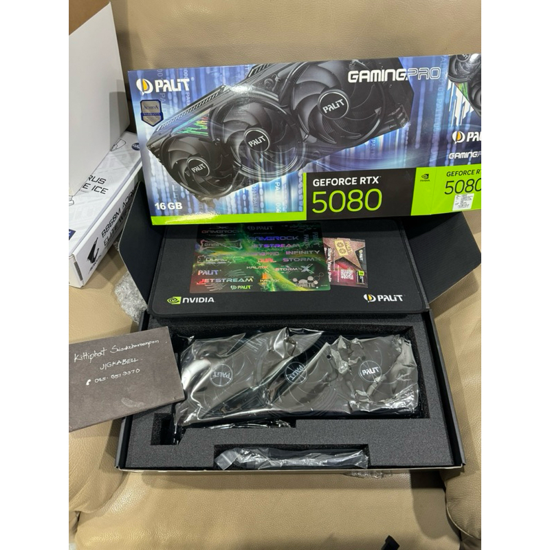 RTX 5080 PALIT (16GB) มือสองสภาพมือหนึ่ง | Shopee Thailand