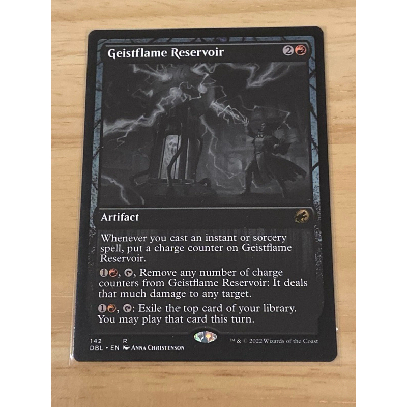 [MTG][DBL] Innistrad: Double Feature: Geistflame Reservoir การ์ดแท้ ...
