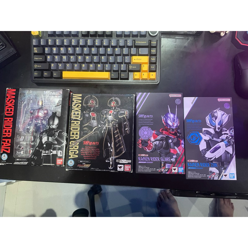 SHF Kamen rider Orga,Faiz,Zinn,Glare | Shopee Thailand