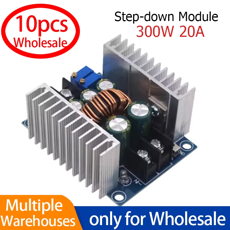 【1pcs wholesale】300W DC-DC Adjustable Step Down Buck Converter Module ...