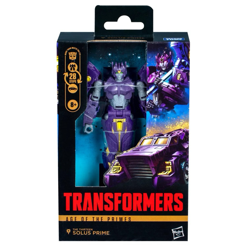 Hasbro Transformers Age of the Primes Deluxe Class The Thirteen Solus ...