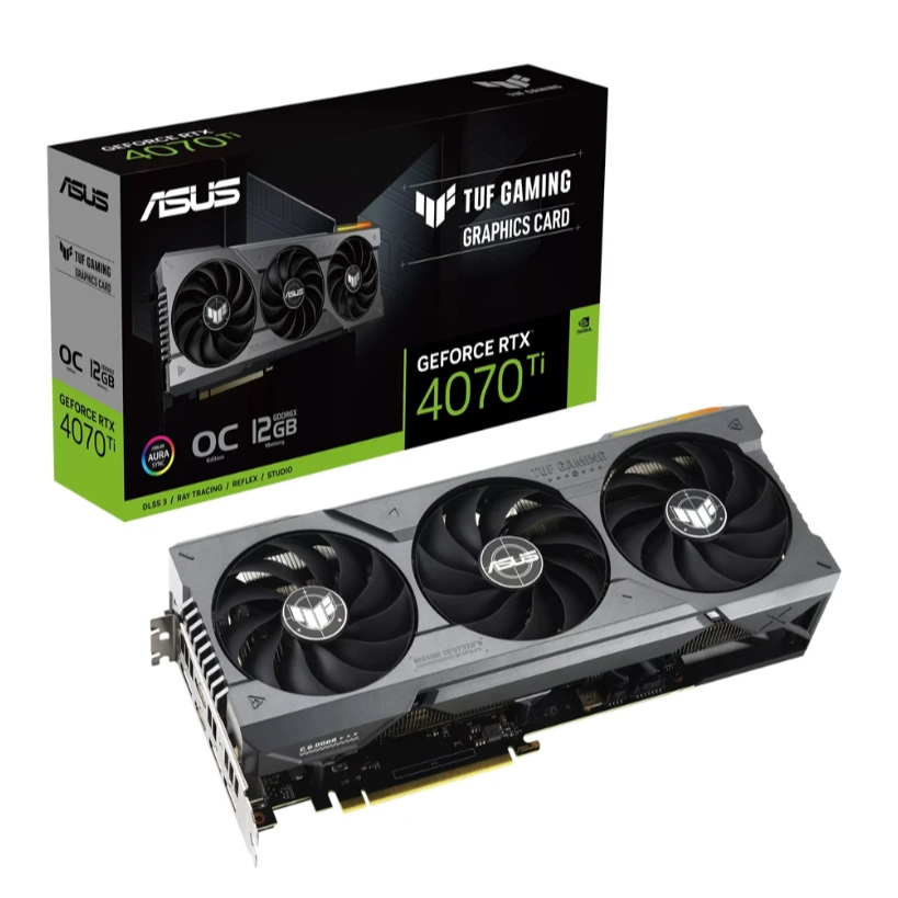 RTX4070 TI ASUS TUF GAMING 12GB GDDR6X OC EDITION | Shopee Thailand