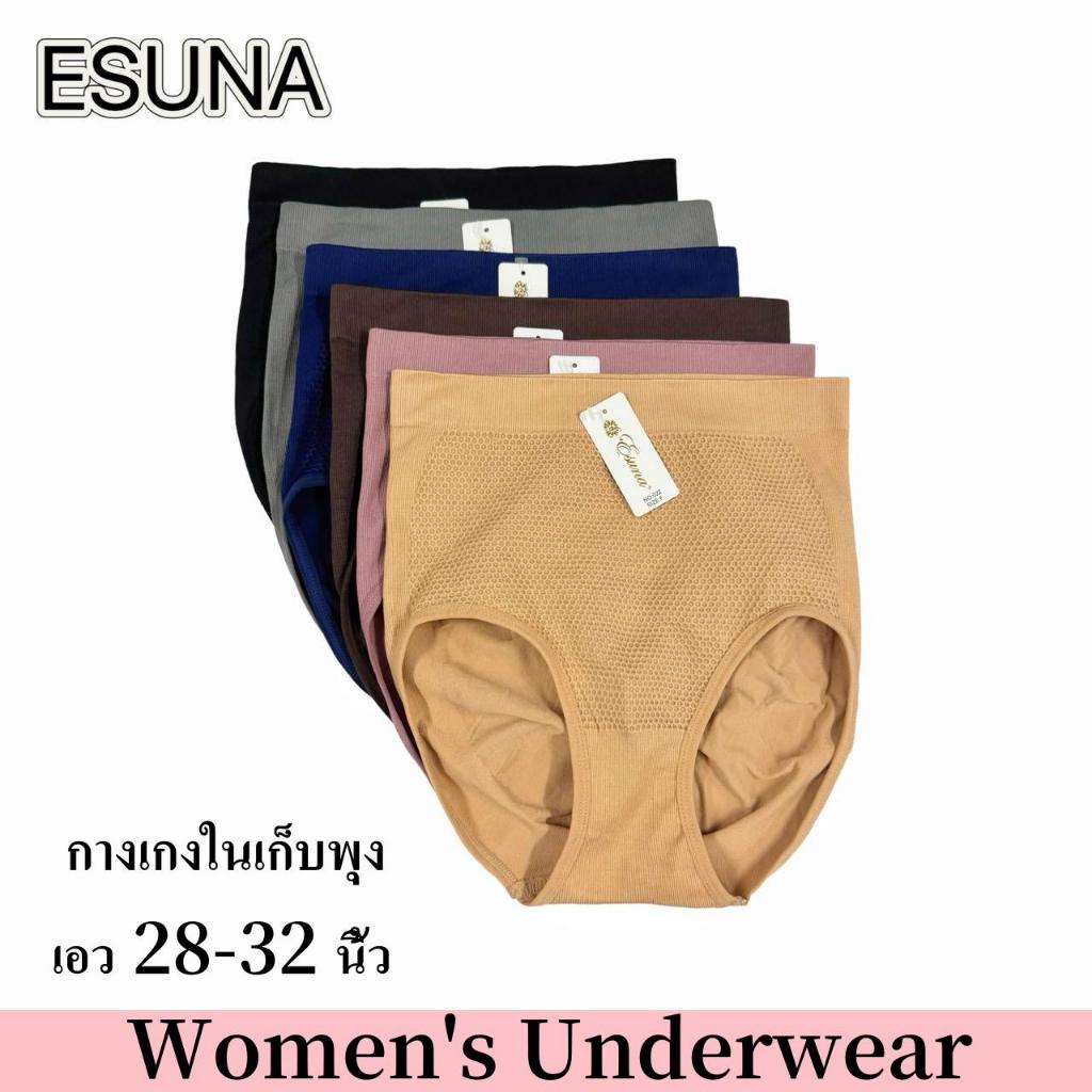 ESUNA กางเกงในเก็บพุงผู้หญิงเอวสูง ปิดพุงก้นแข็งแรง เสริมสร้างเอวหลัง ...