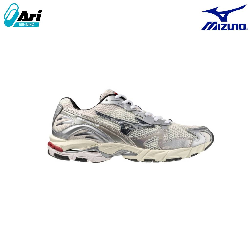 MIZUNO WAVE RIDER 10 - SNOWWHITE (D1GA243111) รองเท้าวิ่ง มิซูโน่ WAVE RIDER 10 สีขาว | Shopee ...