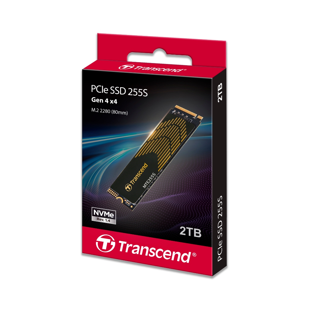 Transcend PCIe NVMe M.2 SSD 2TB:MTE255S:Gen 4X4 รับประกัน 5 ปี หรือ*รับ ...