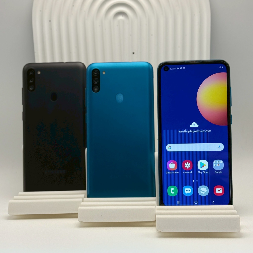Samsung Galaxy M11 มือถือมือ 2 (RAM 3GB ROM 32GB) หน้าจอ 6.4 นิ้ว ...