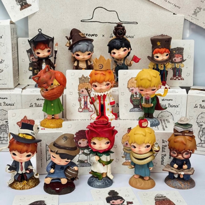 (แกะซอง) กล่องสุ่ม Popmart Hirono le petit prince series little prince ...