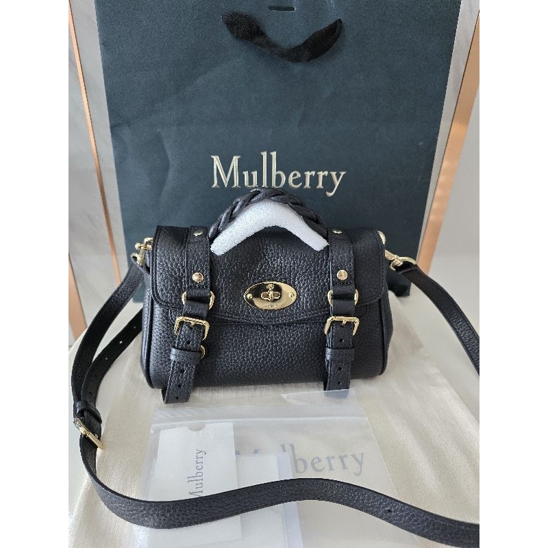 Like New Mulberry Alexa Mini สีดำ อปก ครบ แถม Bag Insert + ใบเสร็จสยาม ...