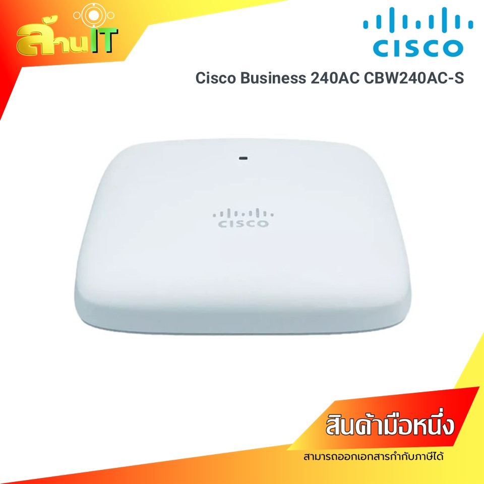 CISCO AP INDOOR Business 240AC 802.11ac Dual Band Wireless Access Point ...