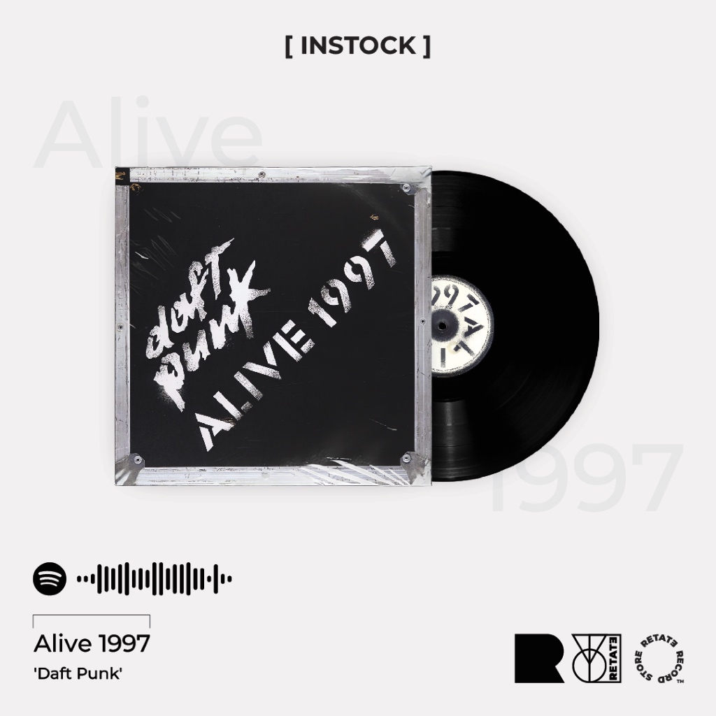 แผ่นเสียง Daft Punk - Alive 1997 | 1LP | Shopee Thailand