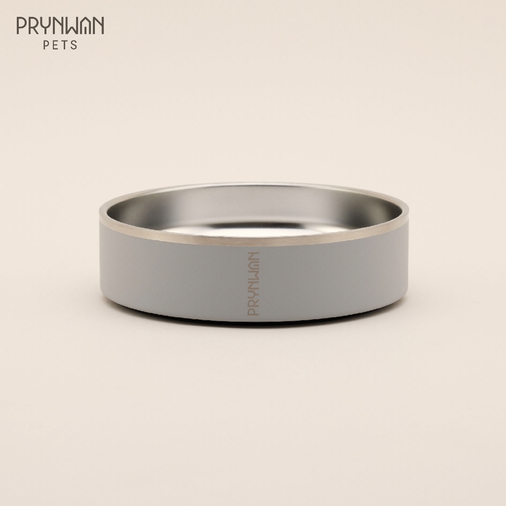 PRYNWAN Pets - Double Wall Stainless Steel Bowl ชามอาหารสัตว์เลี้ยง สี ...