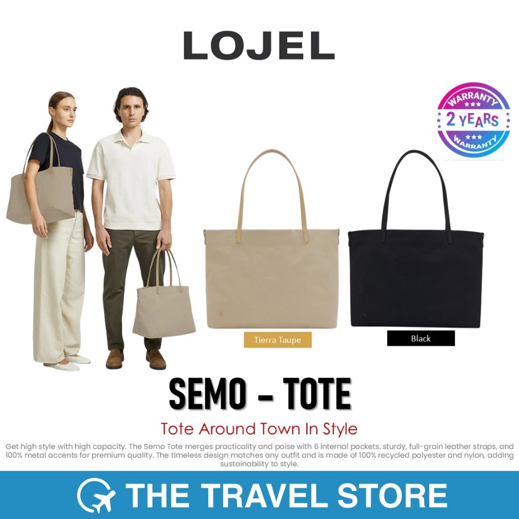 Lojel SEMO - TOTE Bag Around Town In Style กระเป๋าโท้ท | Shopee Thailand